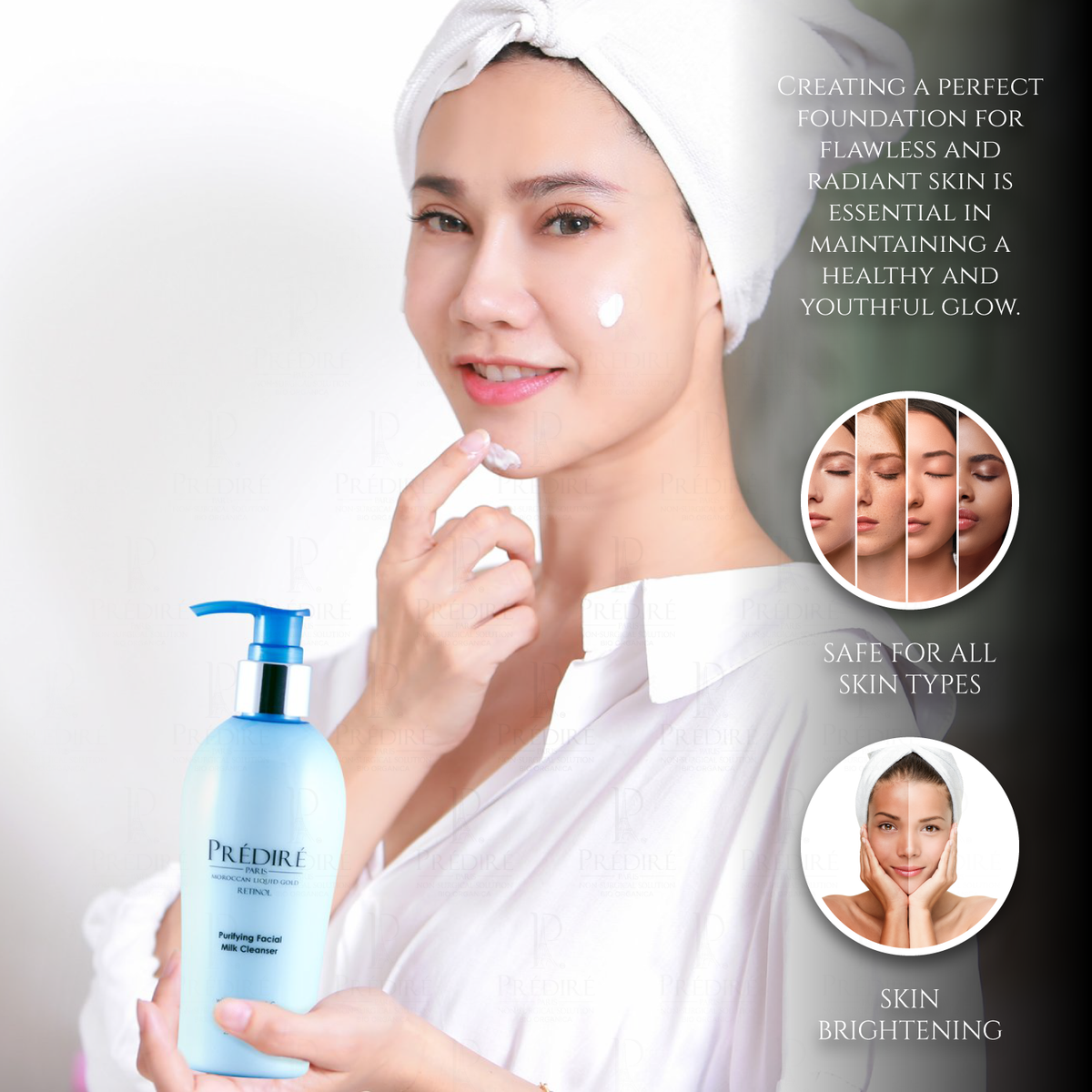 Purifying Milk Cleanser & Boosting Toner Essentials – Prédiré Paris Mexico